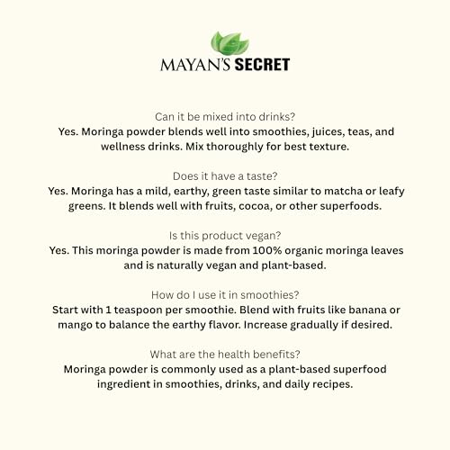 versatile moringa for cooking