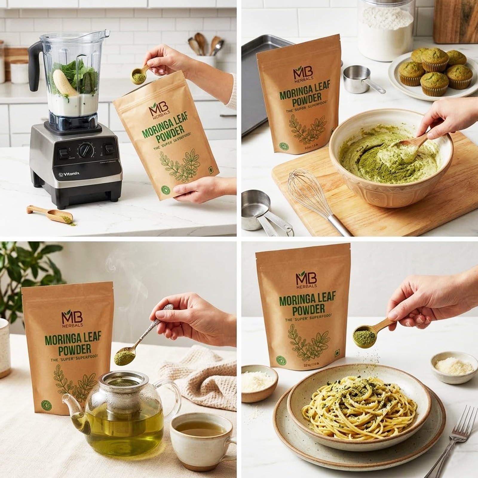 versatile moringa powder for baking