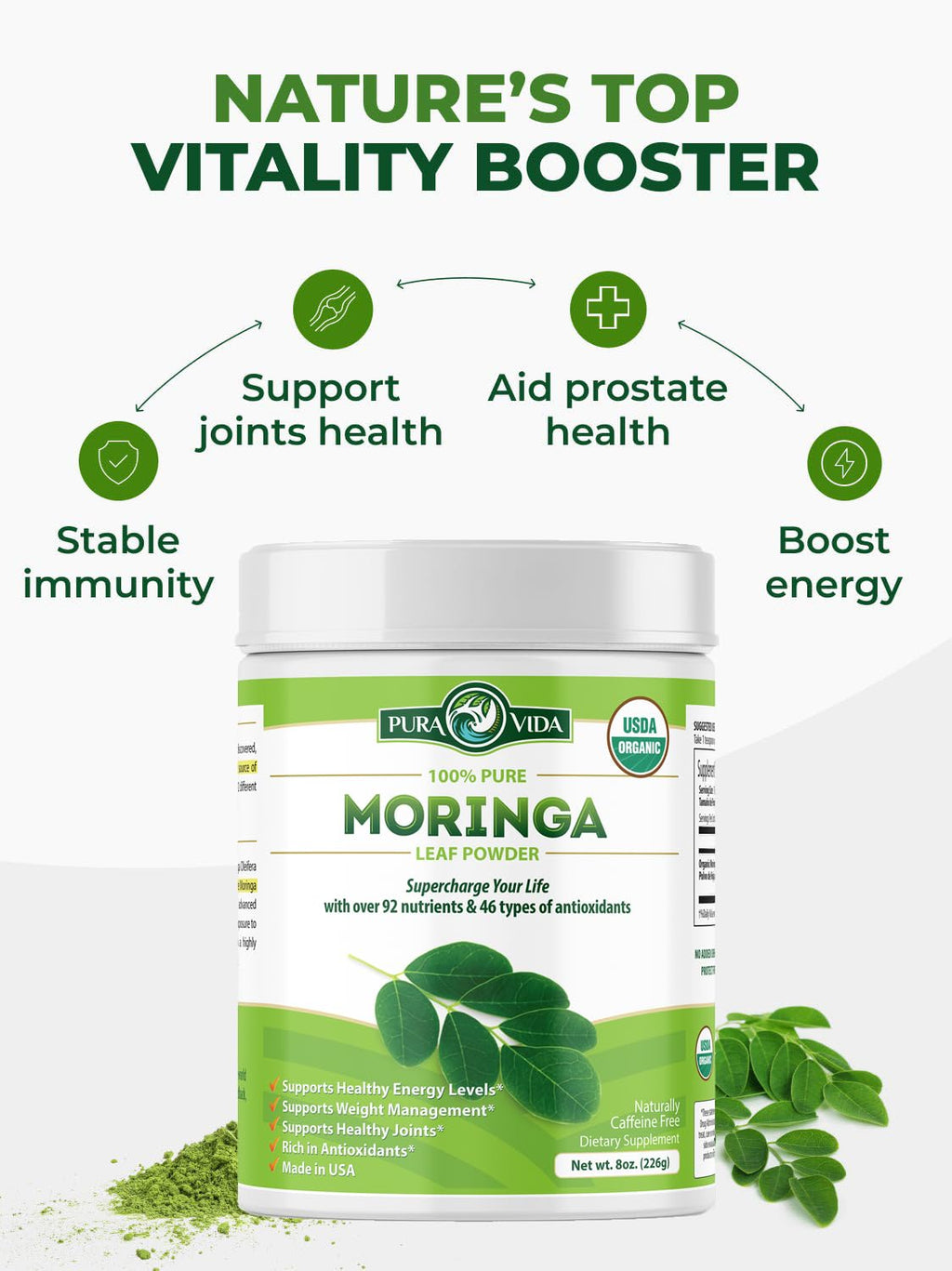 versatile moringa powder for cooking