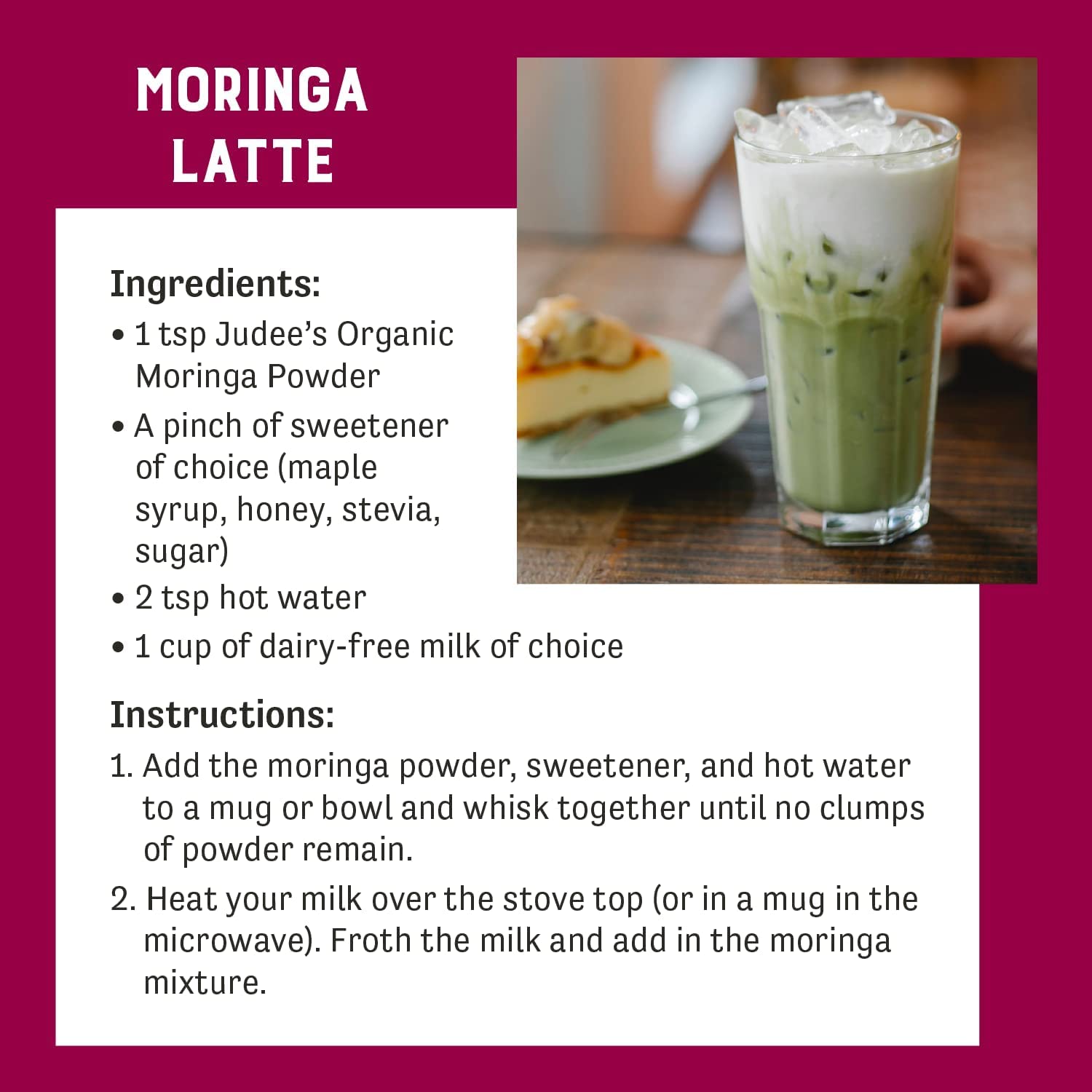 versatile moringa powder for recipes