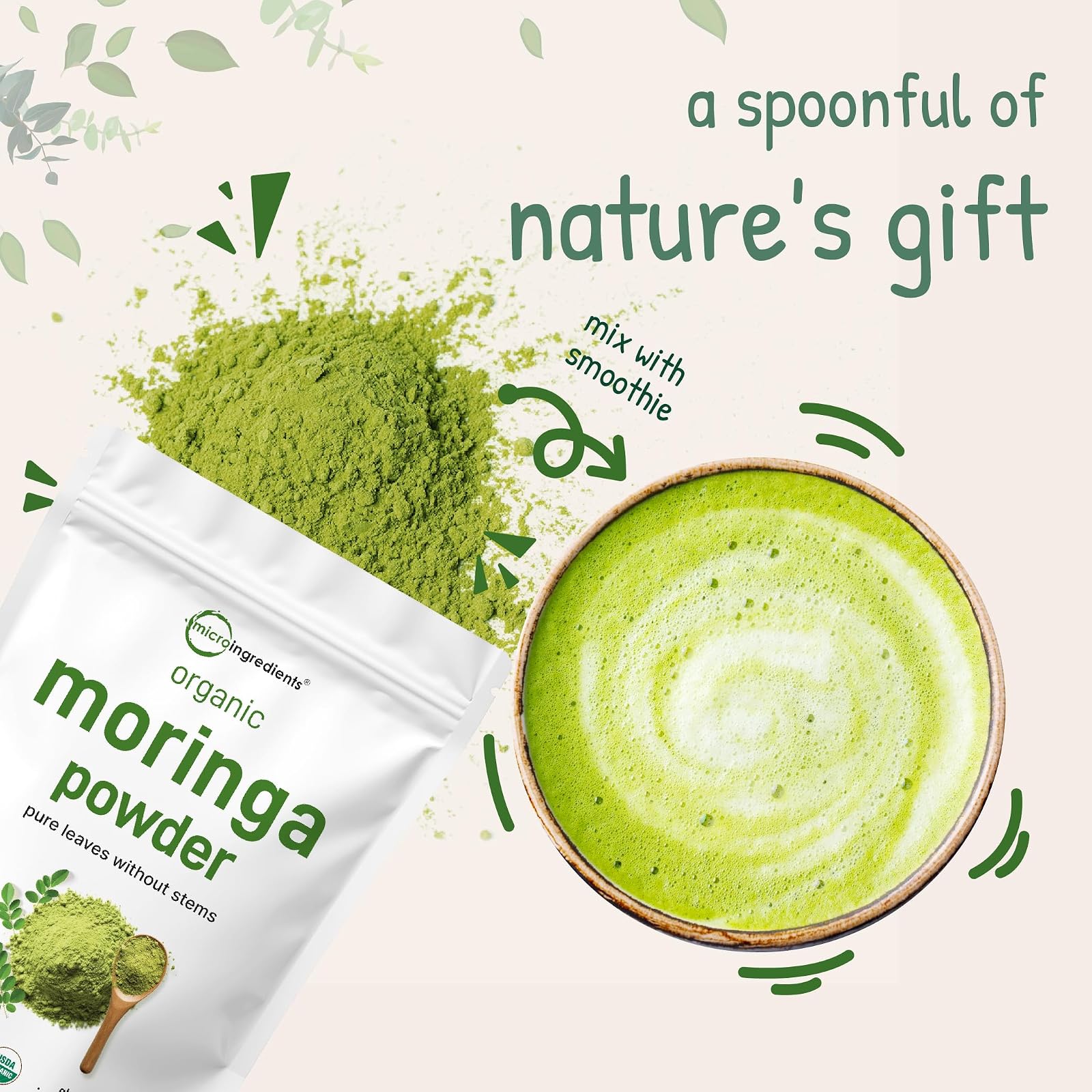 versatile moringa powder for wellness