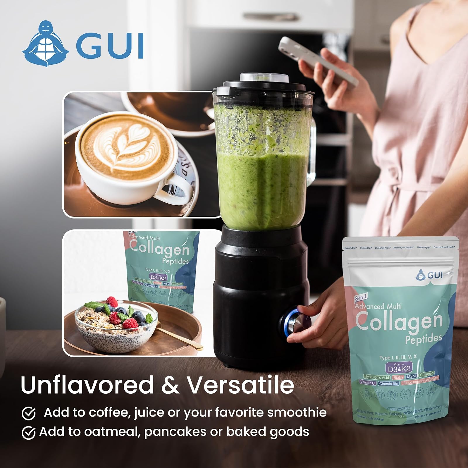 versatile multi collagen powder benefits