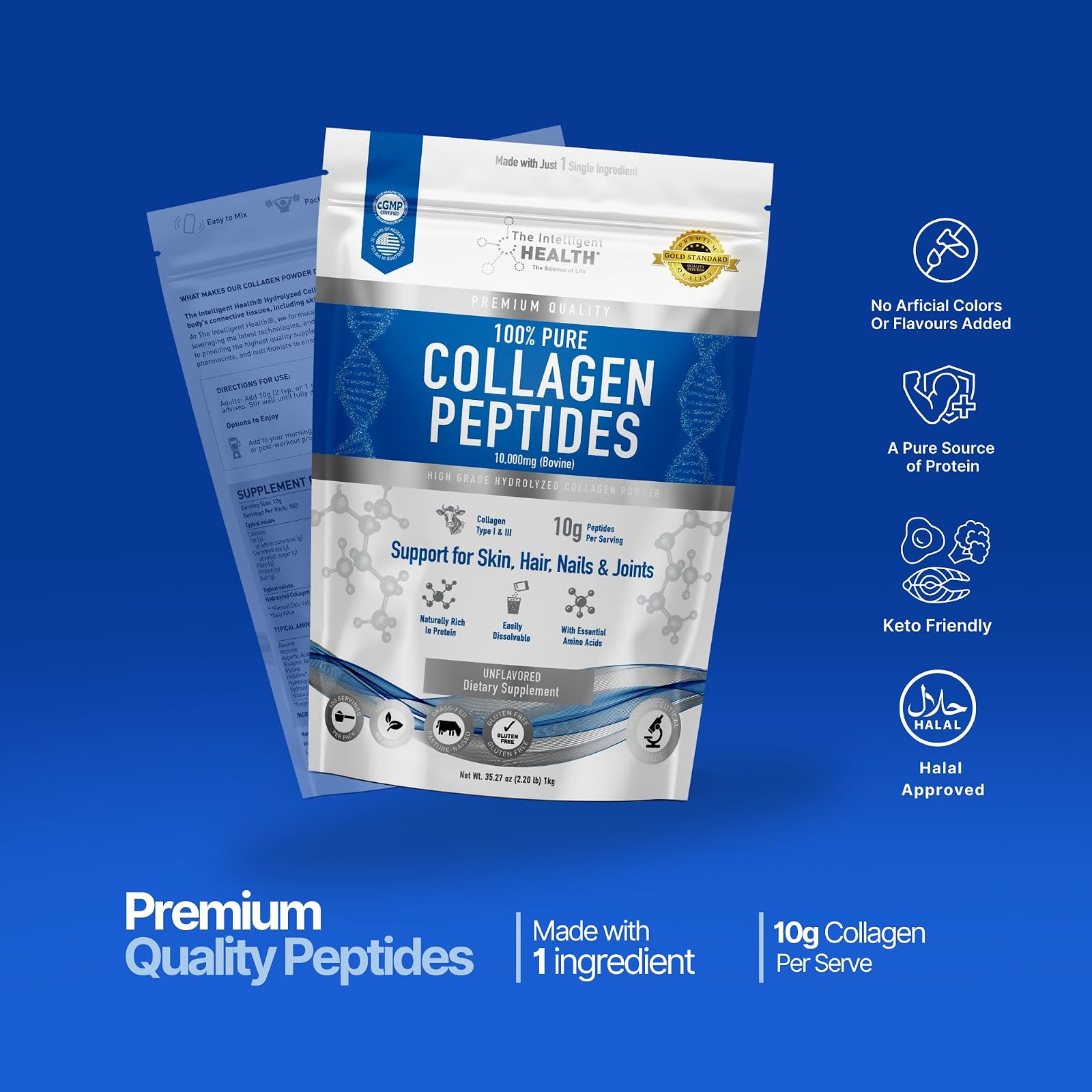 versatile multi collagen powder blend