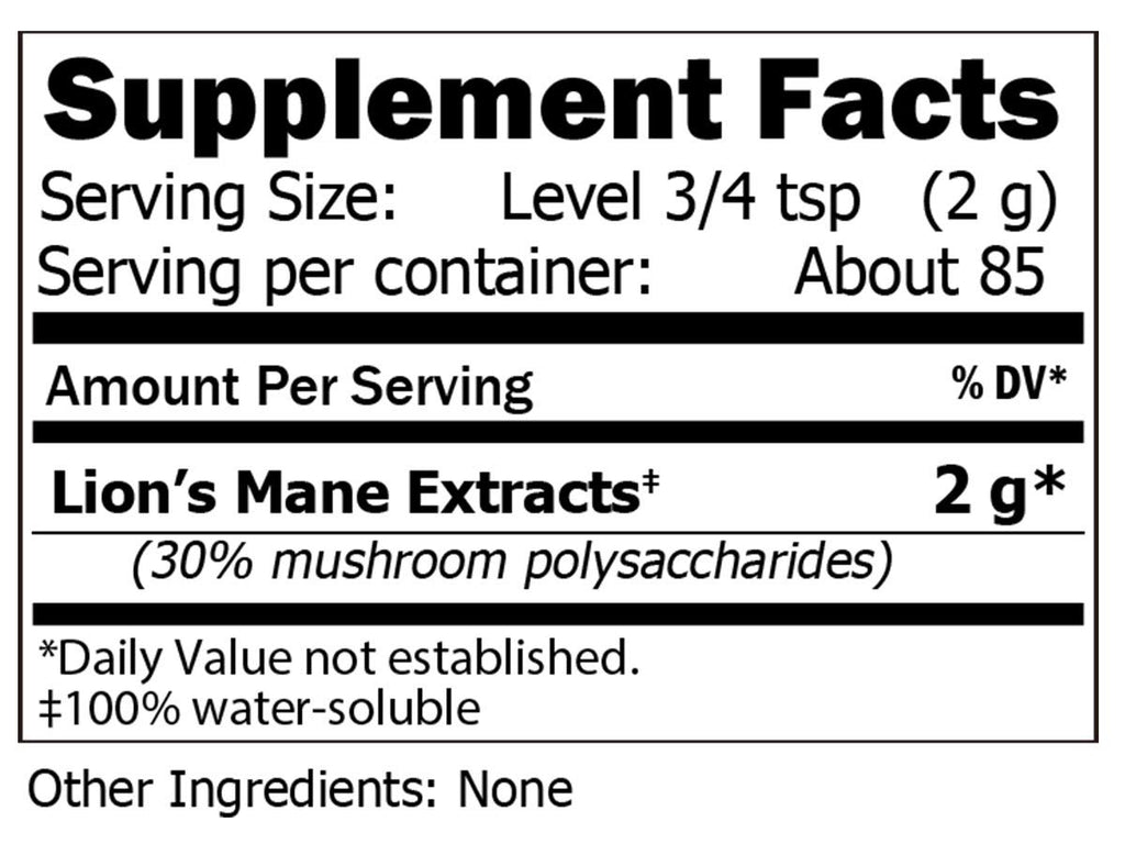 Versatile mushroom extract for smoothies