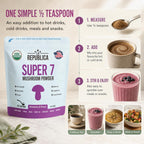 versatile mushroom powder for smoothies