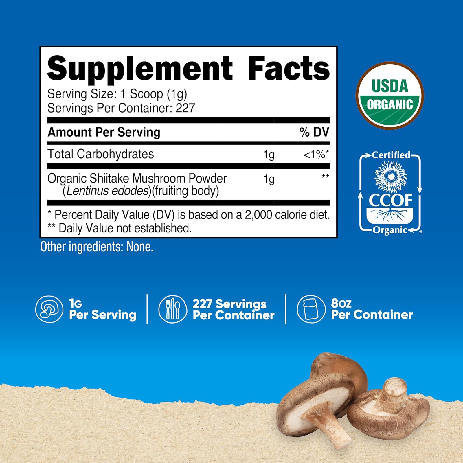 versatile mushroom powder for smoothies