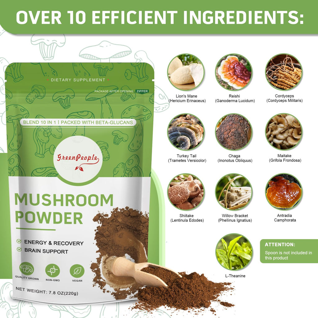 versatile mushroom supplement for smoothies