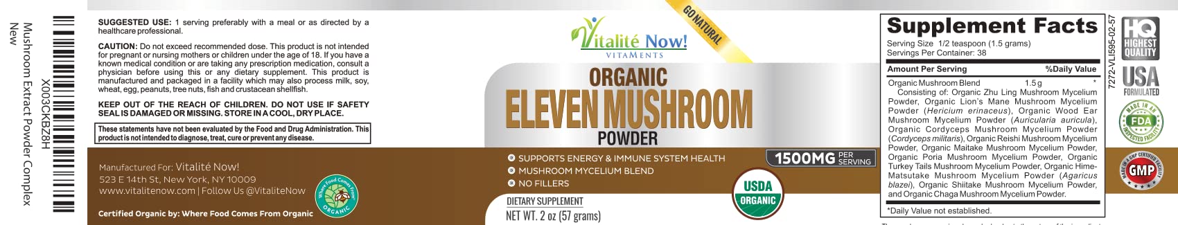 versatile mushrooms for smoothies and baking
