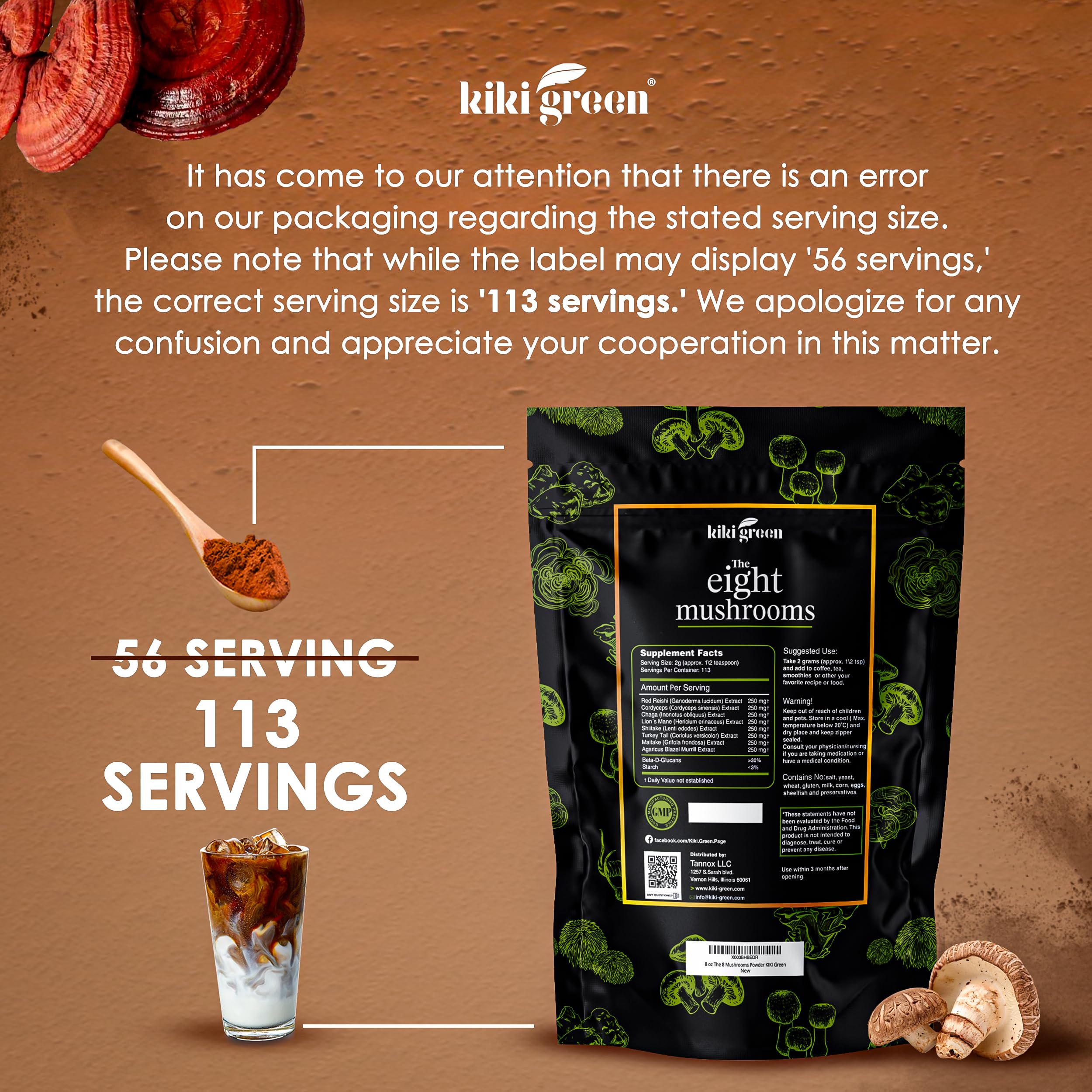 versatile mushrooms for smoothies and shakes