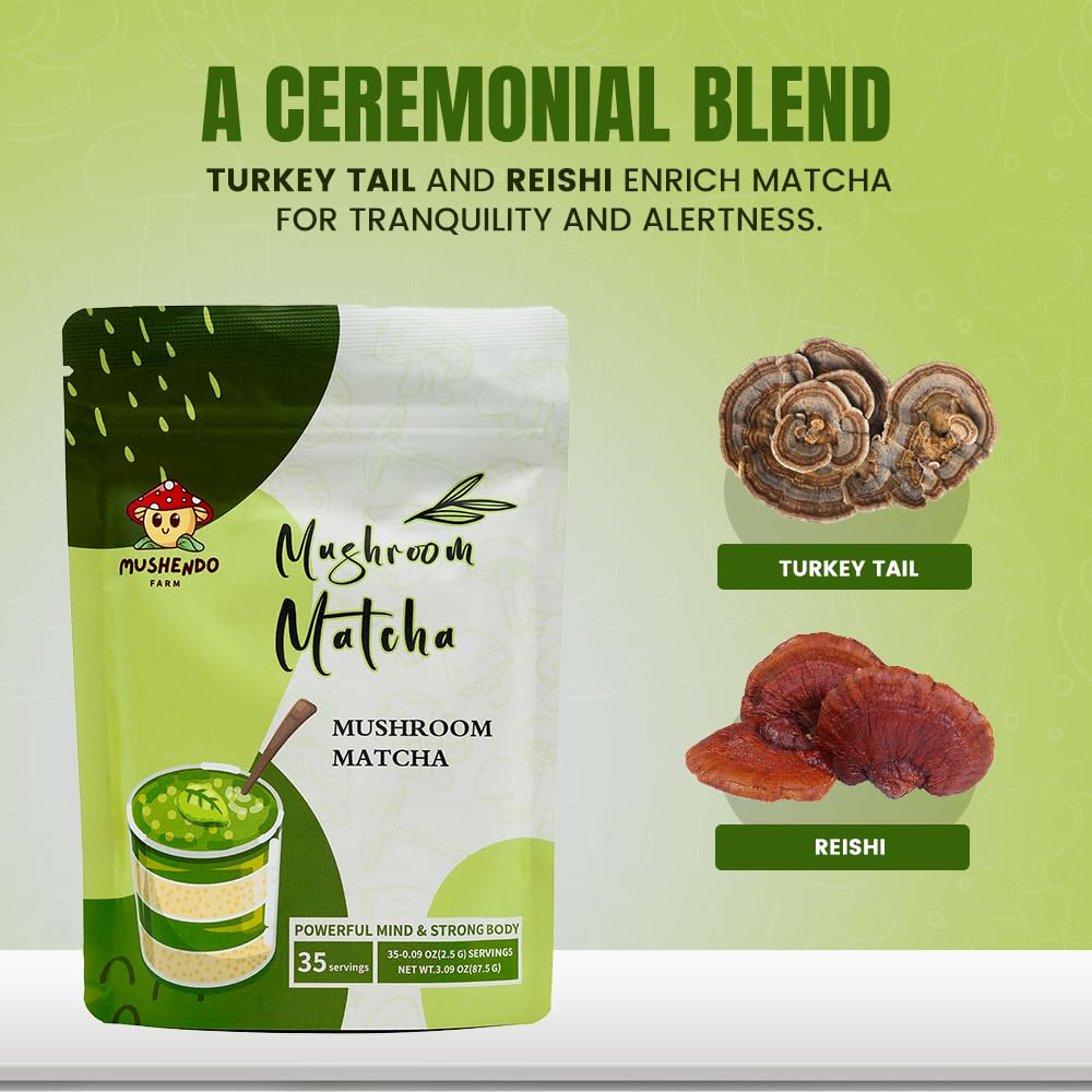 Versatile mushrooms for smoothies and teas