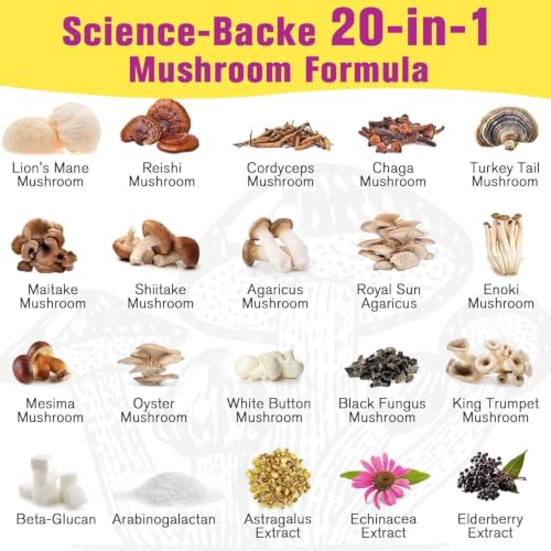 Versatile mushrooms for smoothies