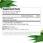 Versatile neem powder for cooking