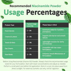 Versatile niacinamide for DIY cosmetics