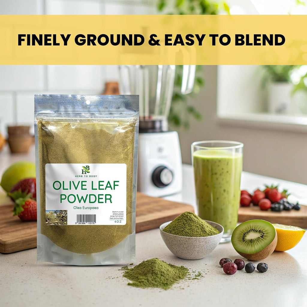 versatile olive leaf powder uses