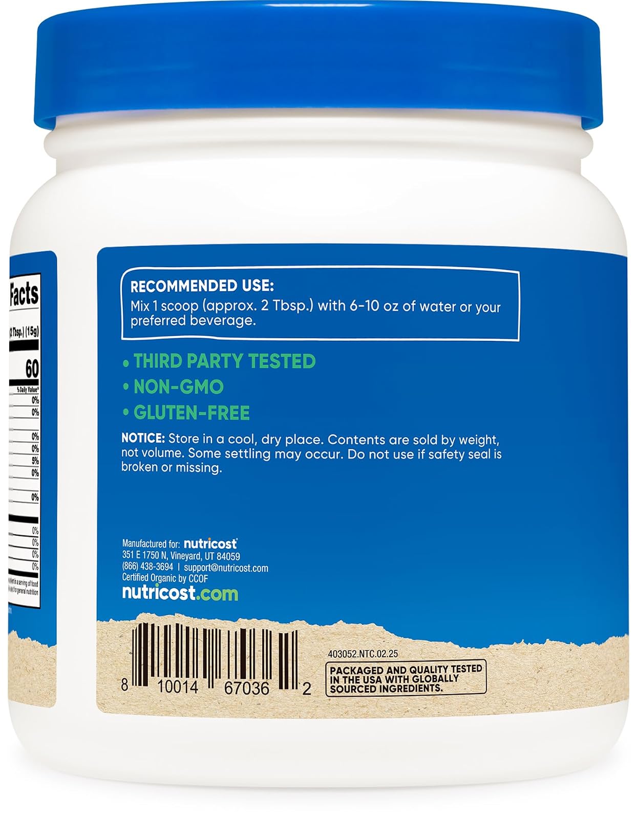 Versatile organic maltodextrin for baking