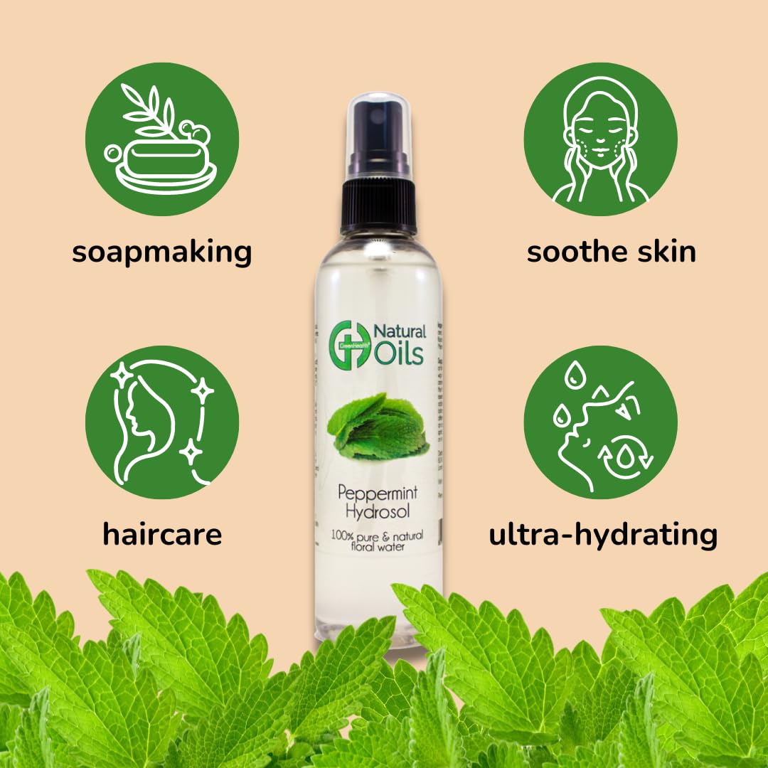versatile peppermint hydrosol for home use