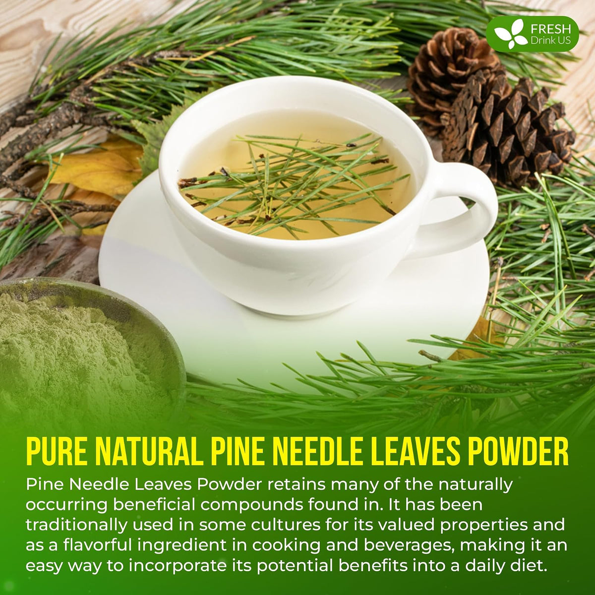 versatile pine needle powder uses