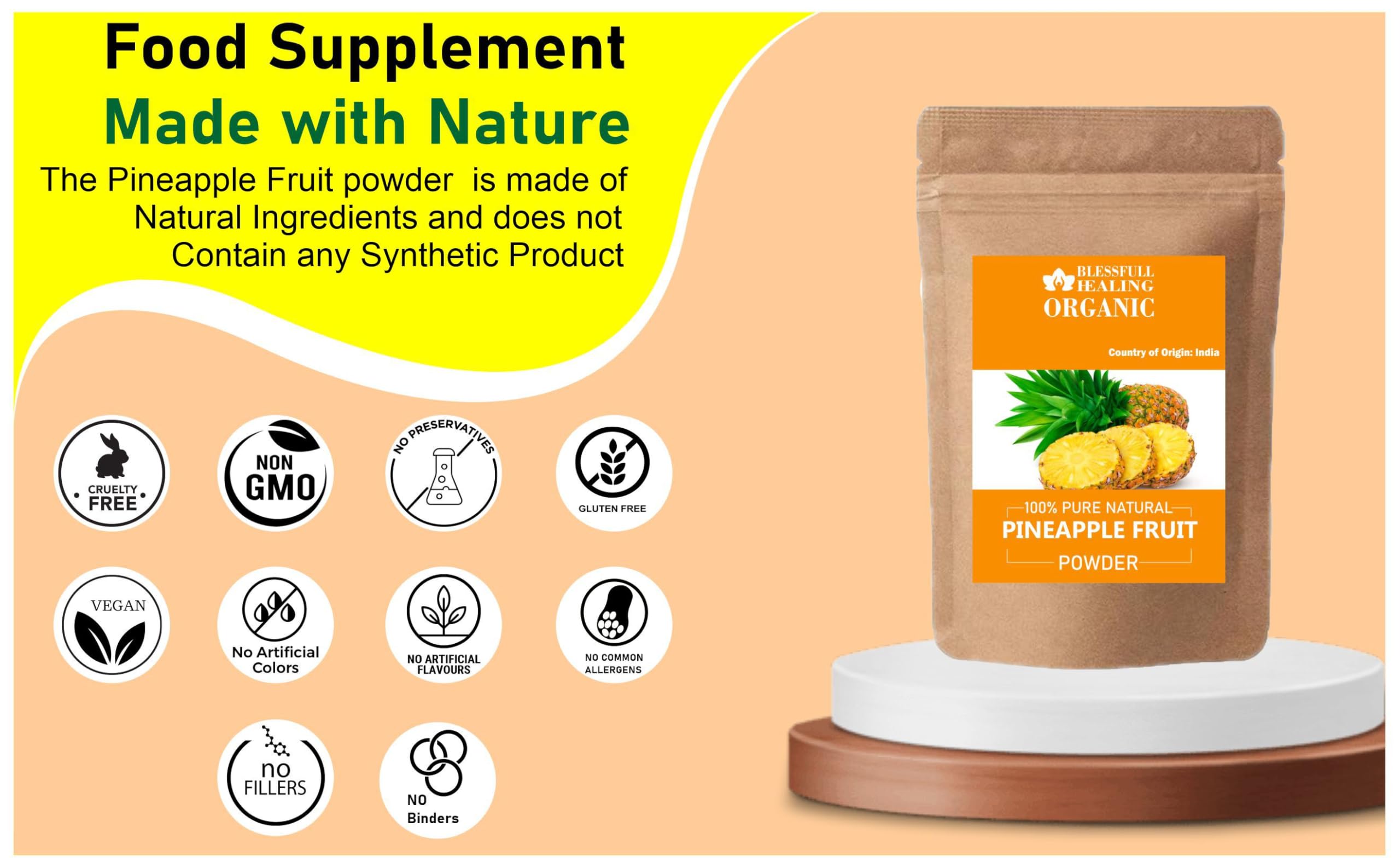 versatile pineapple powder for baking