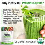 Versatile plant based protein powder