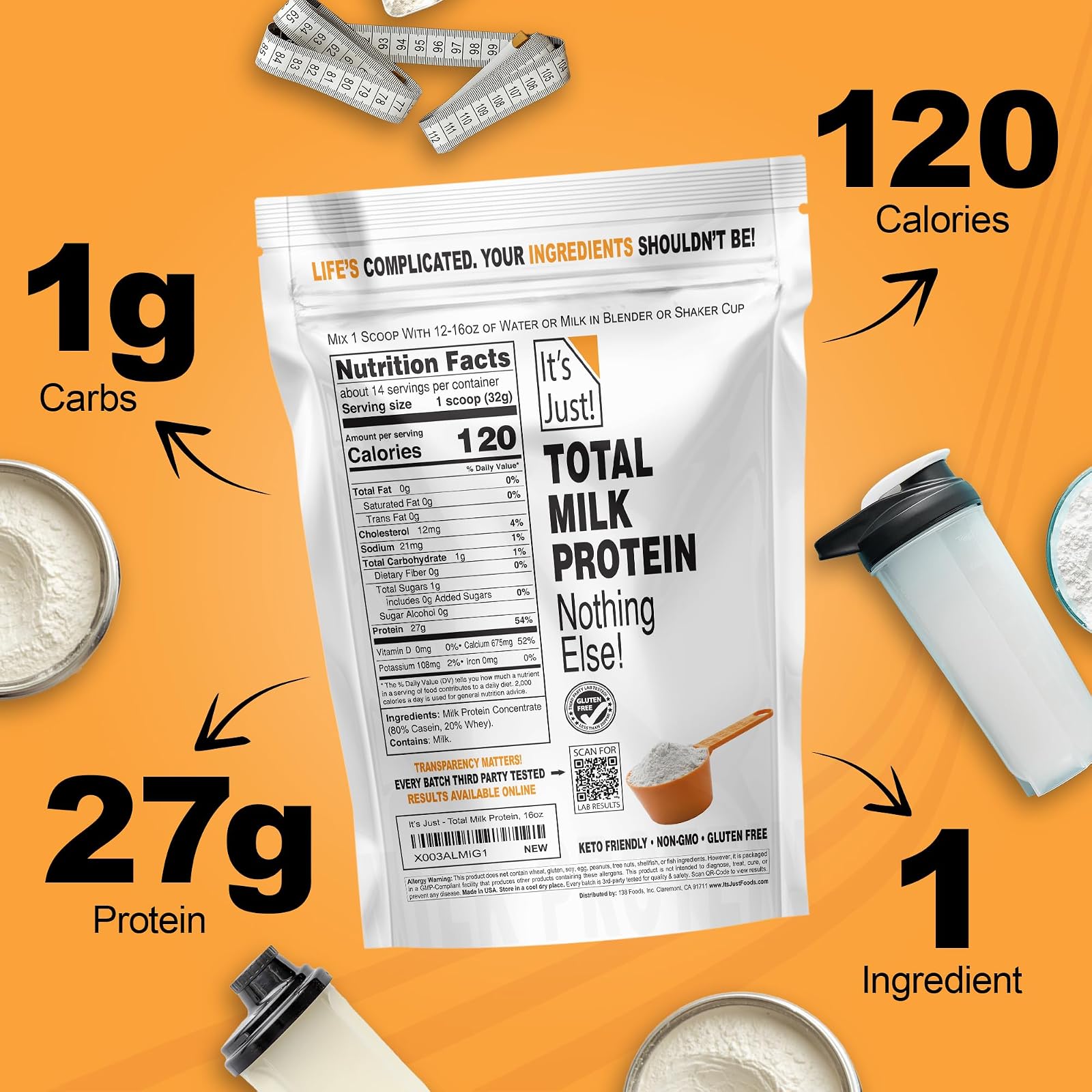 versatile plant based protein powder