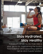 Versatile potassium citrate for daily wellness