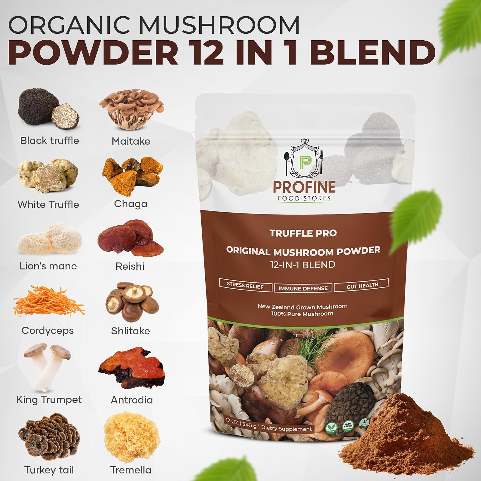 versatile PROFINE mushroom blend