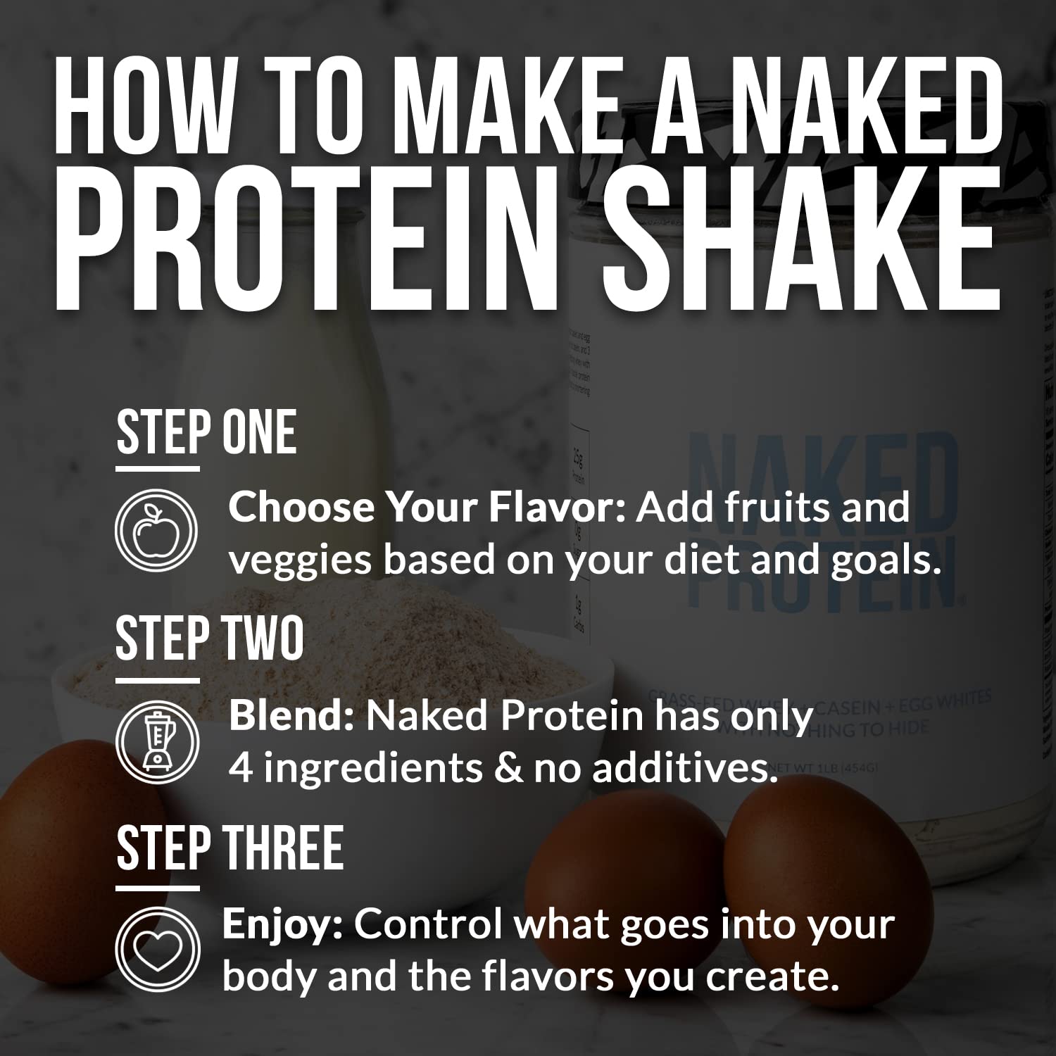 versatile protein blend for smoothies and shakes