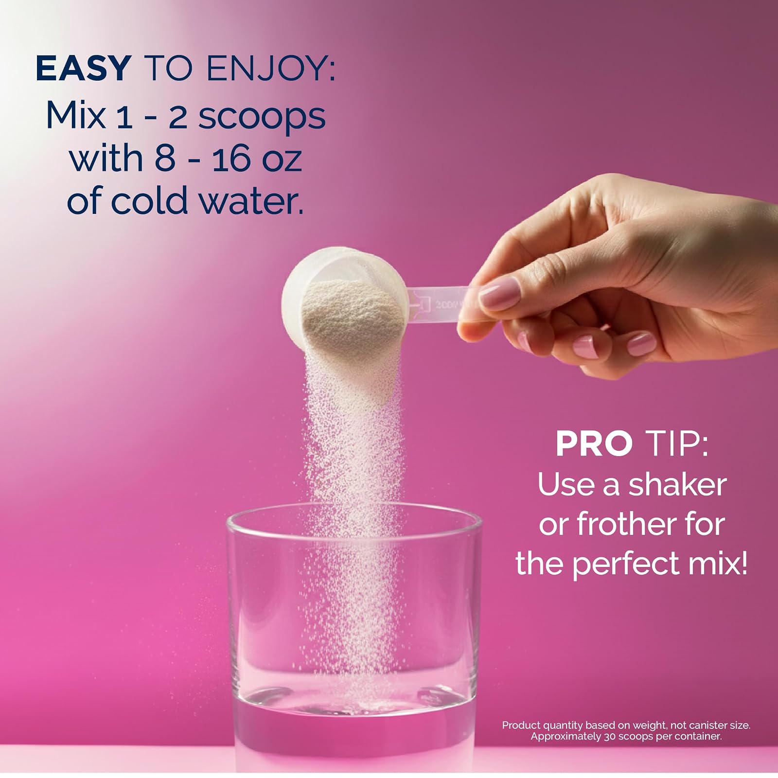 Versatile protein powder for baking