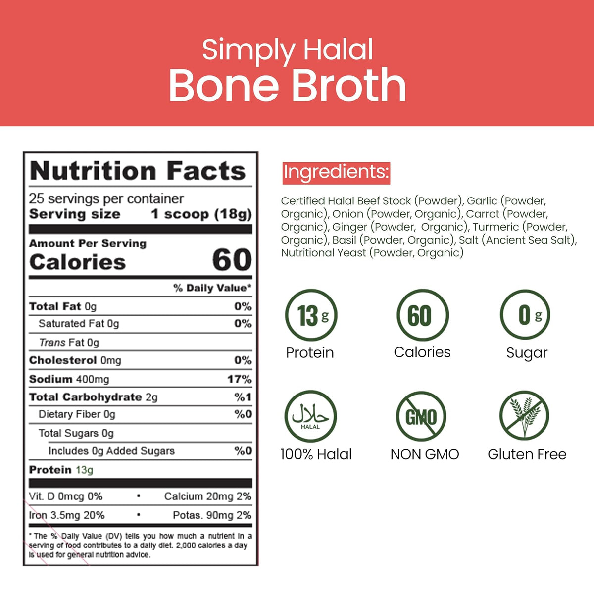 Versatile protein powder for smoothies