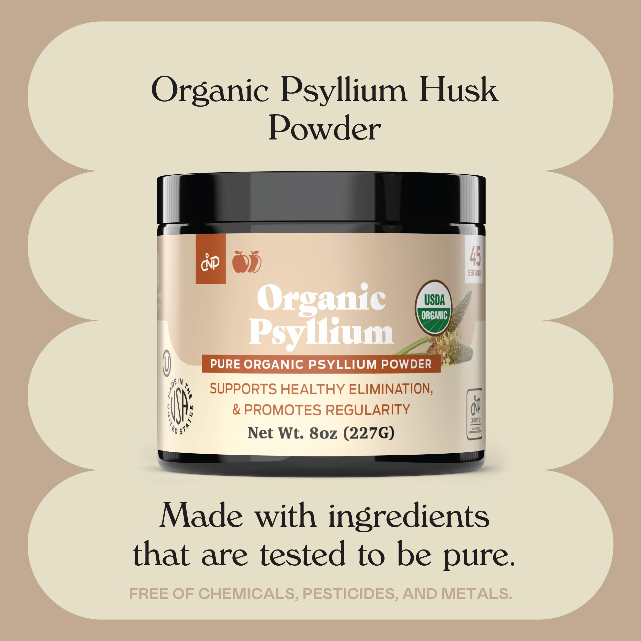 versatile psyllium for smoothies and baking