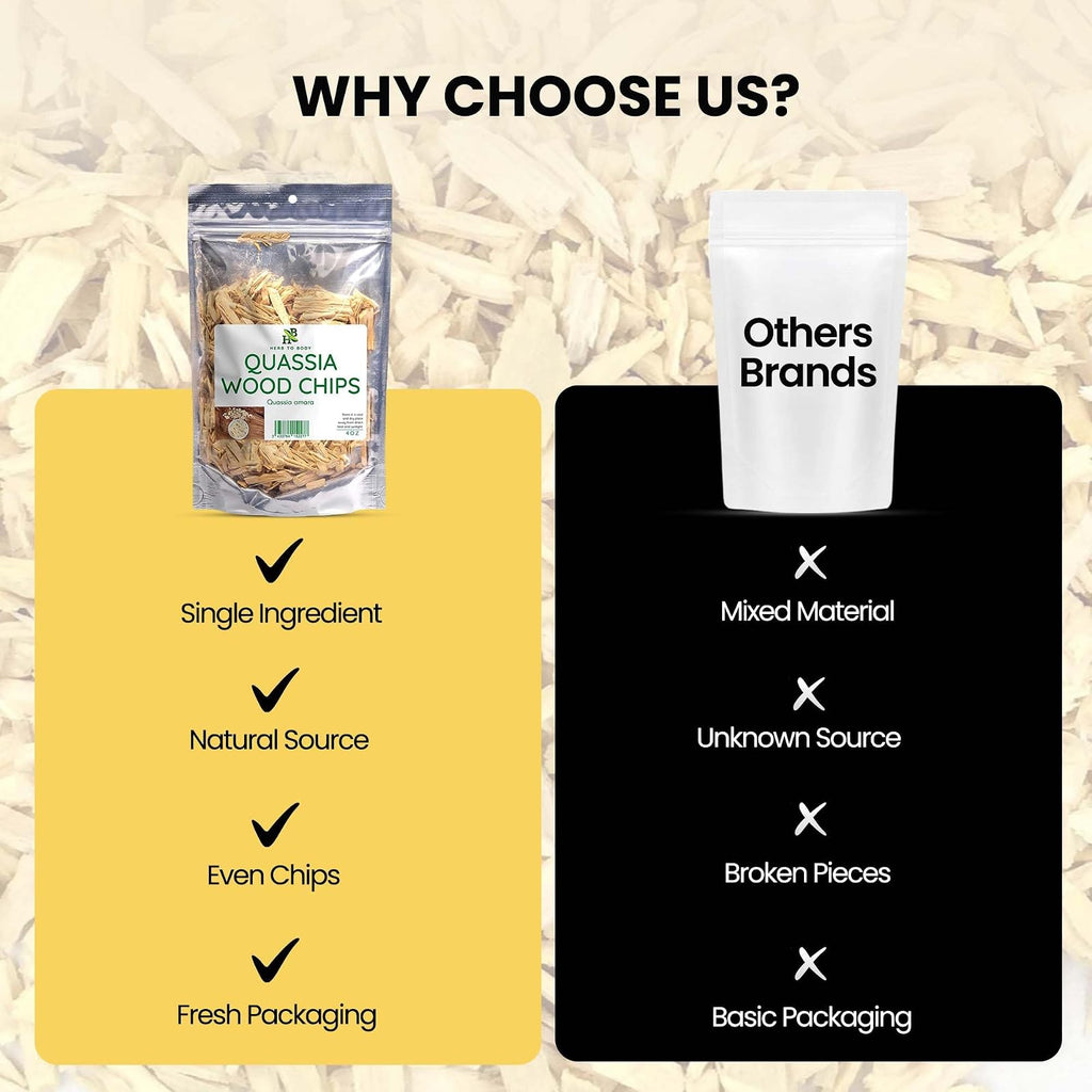versatile quassia wood chips uses