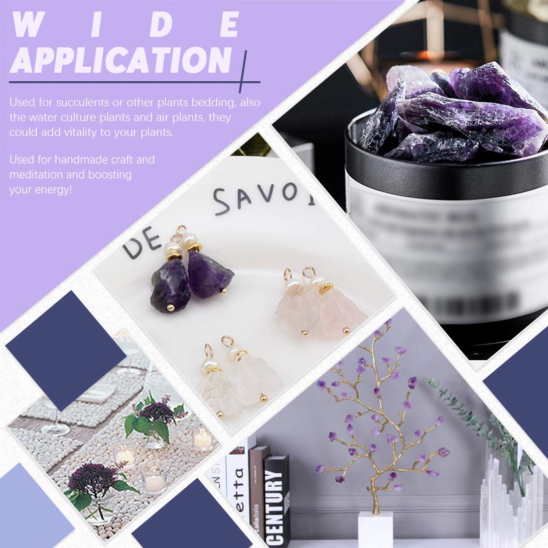 versatile raw amethyst for collectors