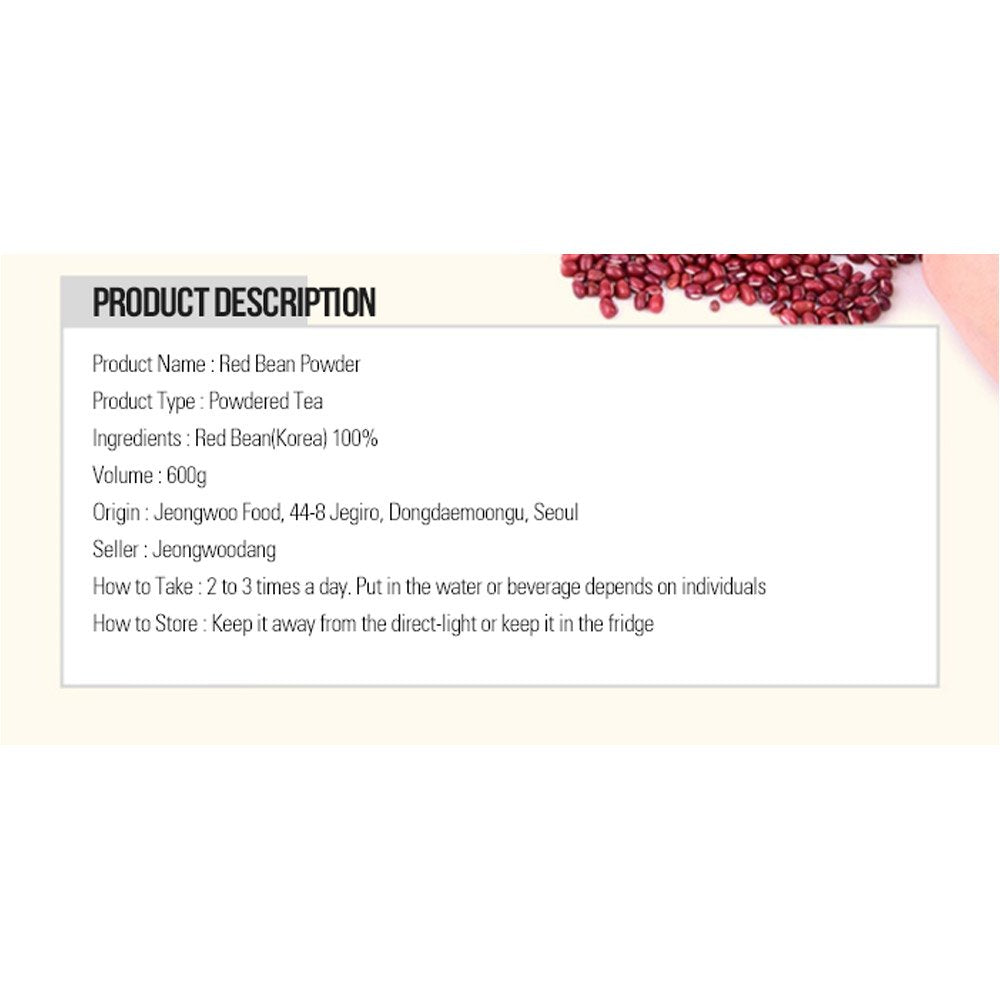 versatile red bean powder for baking