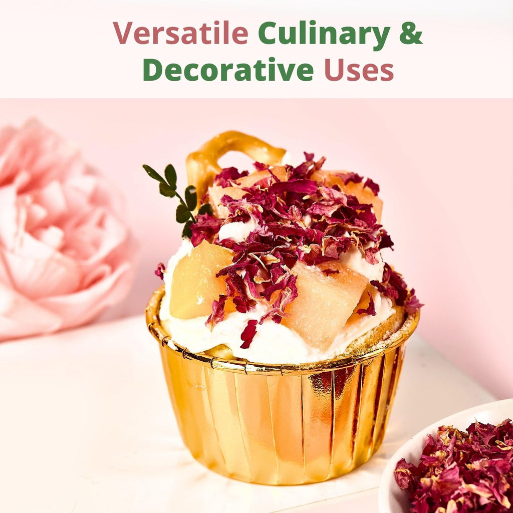 versatile rose petals for culinary uses
