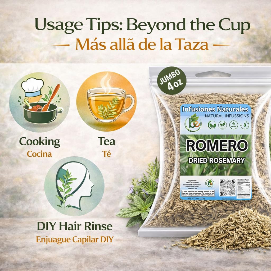 versatile rosemary for herbal teas