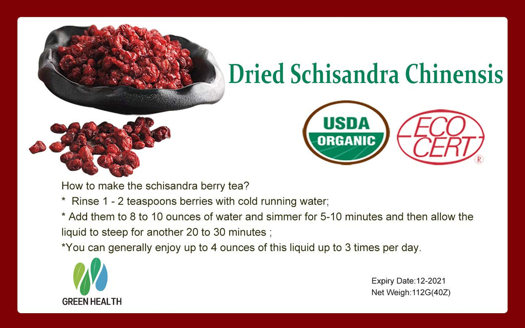 versatile schisandra berries for tea blends