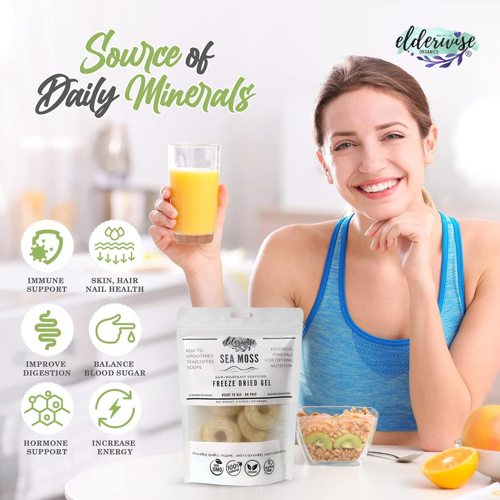 Versatile sea moss gel uses