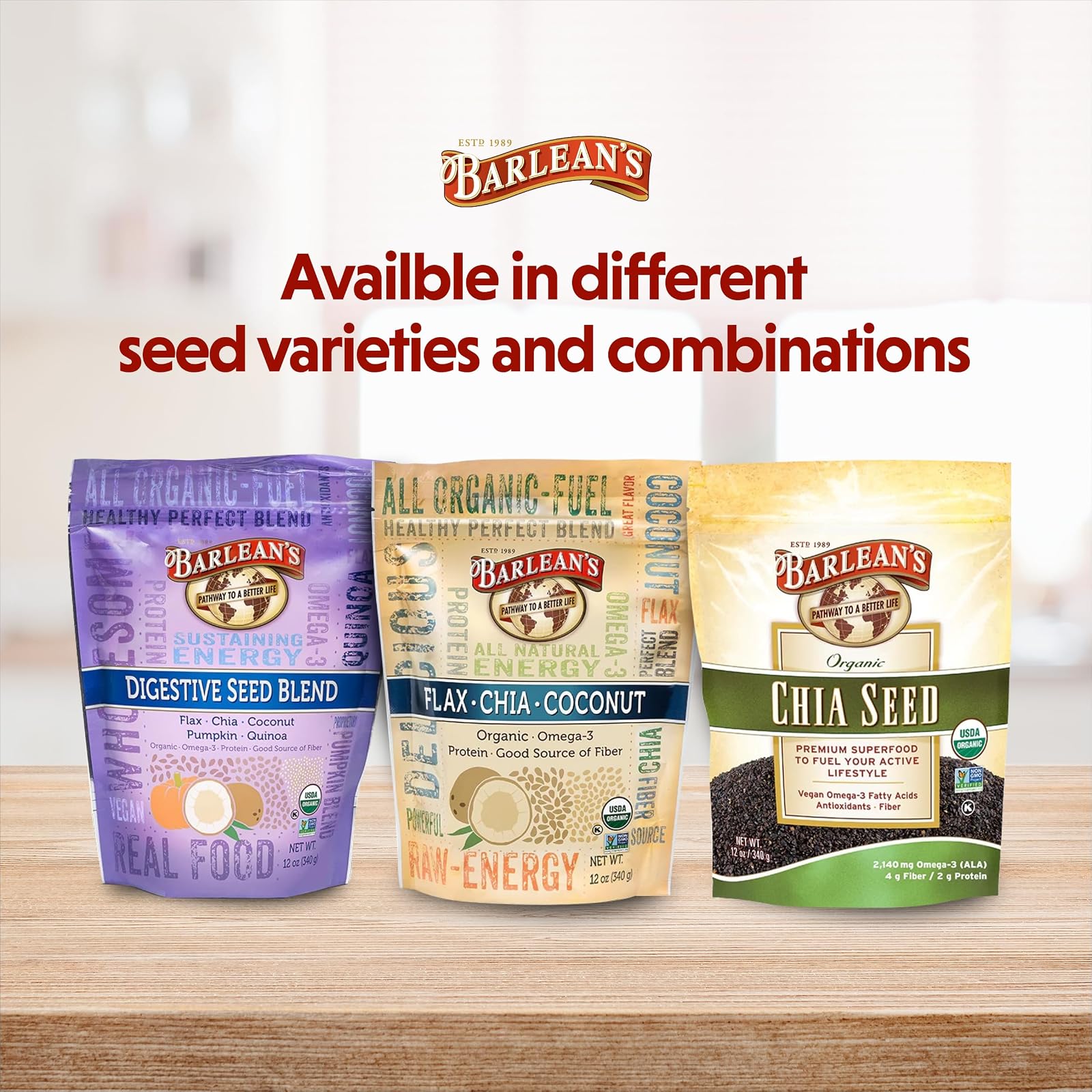 versatile seed blend for baking