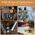 Versatile selenite wands for wellness