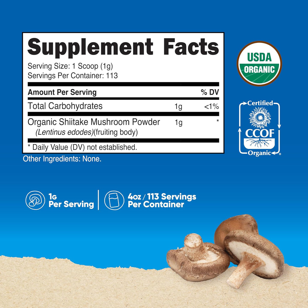 versatile shiitake mushroom powder for cooking