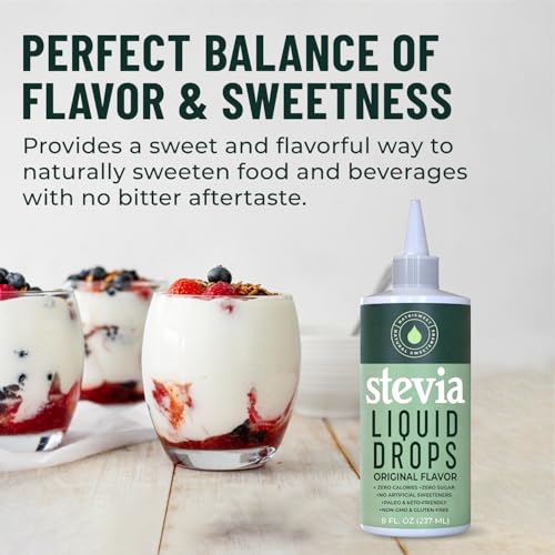versatile stevia drops for beverages