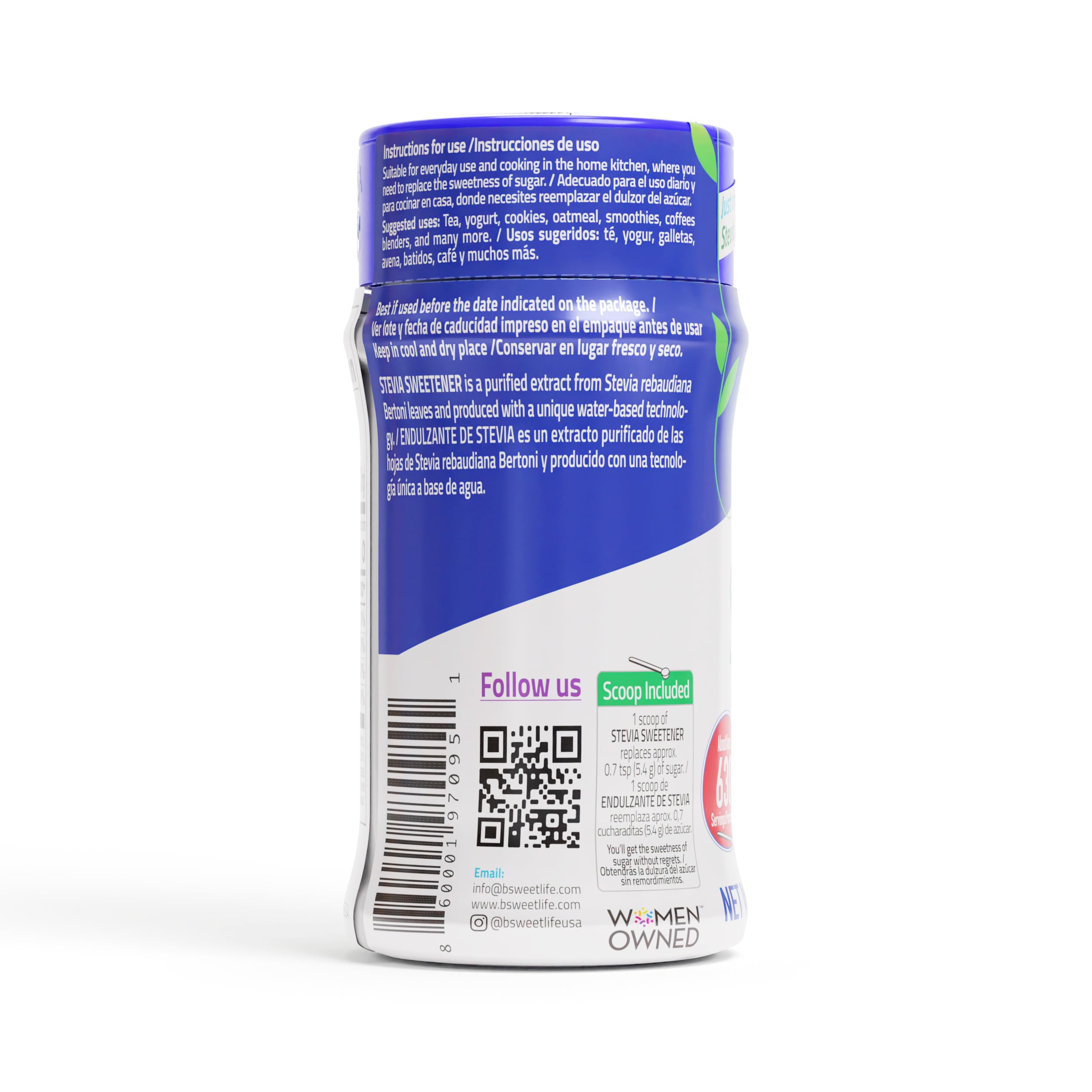 versatile stevia for cooking and baking