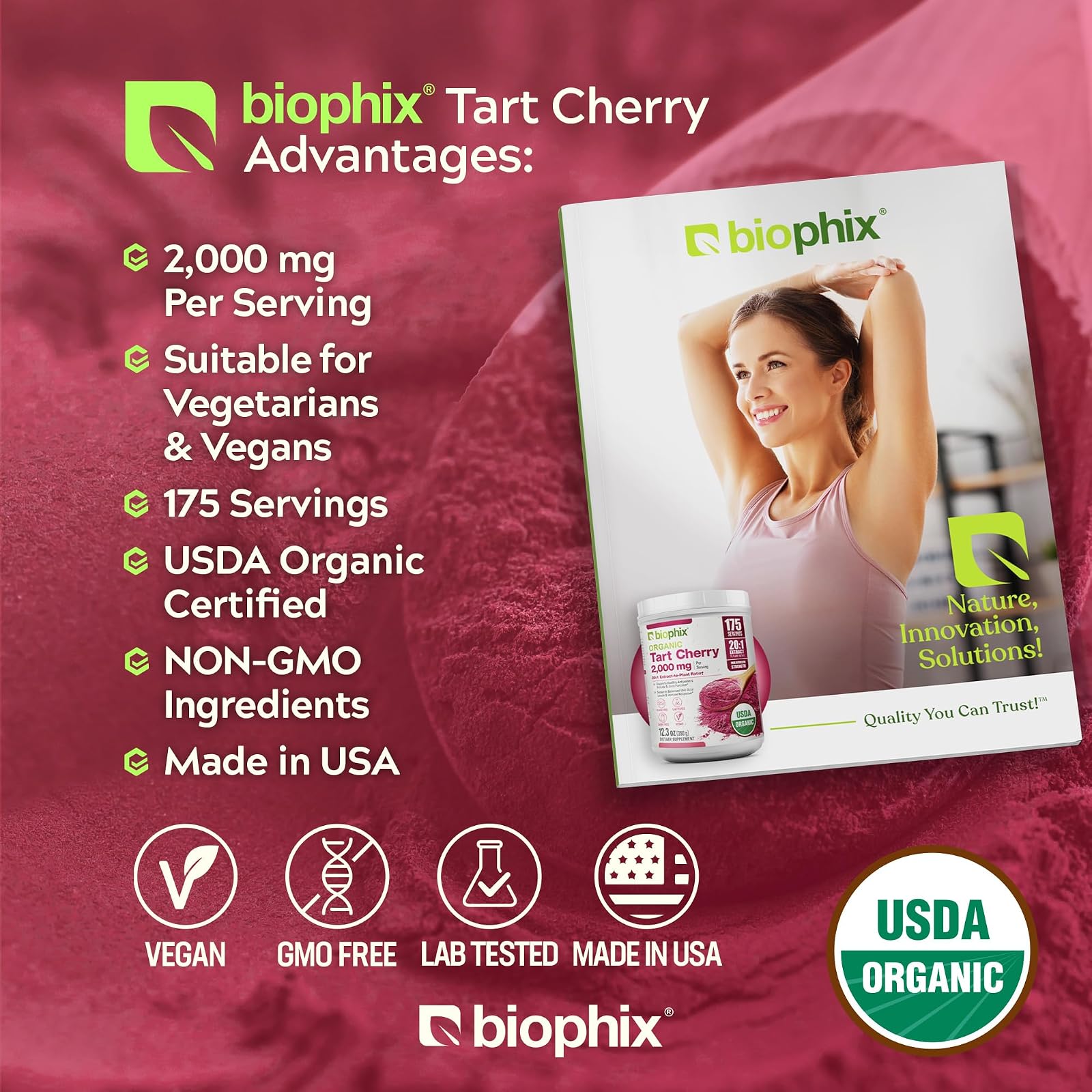 versatile tart cherry powder uses