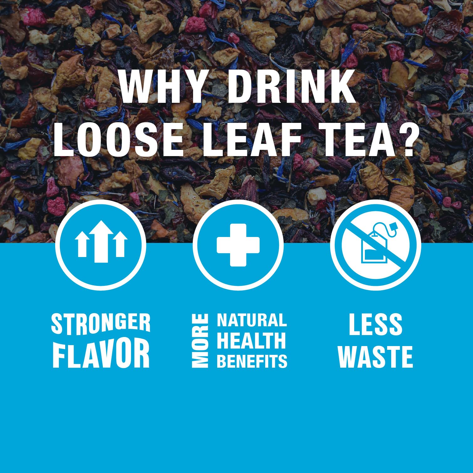 versatile tea for hot or iced