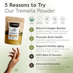 versatile tremella mushroom powder for baking
