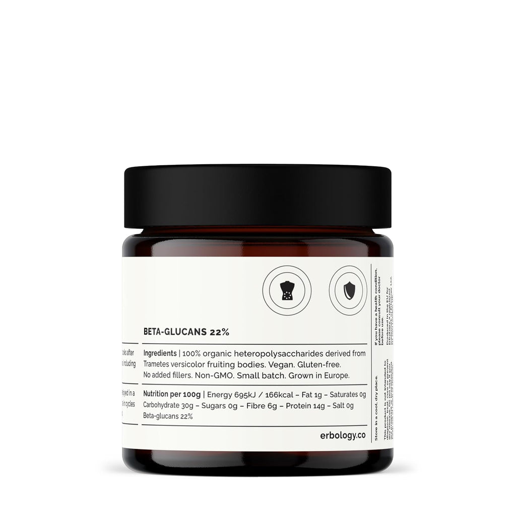 Versatile turkey tail powder for smoothies