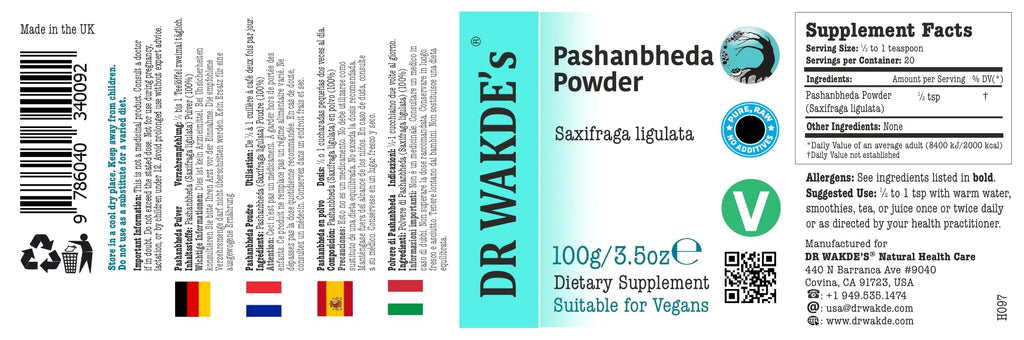 Versatile use of Pashanbheda powder