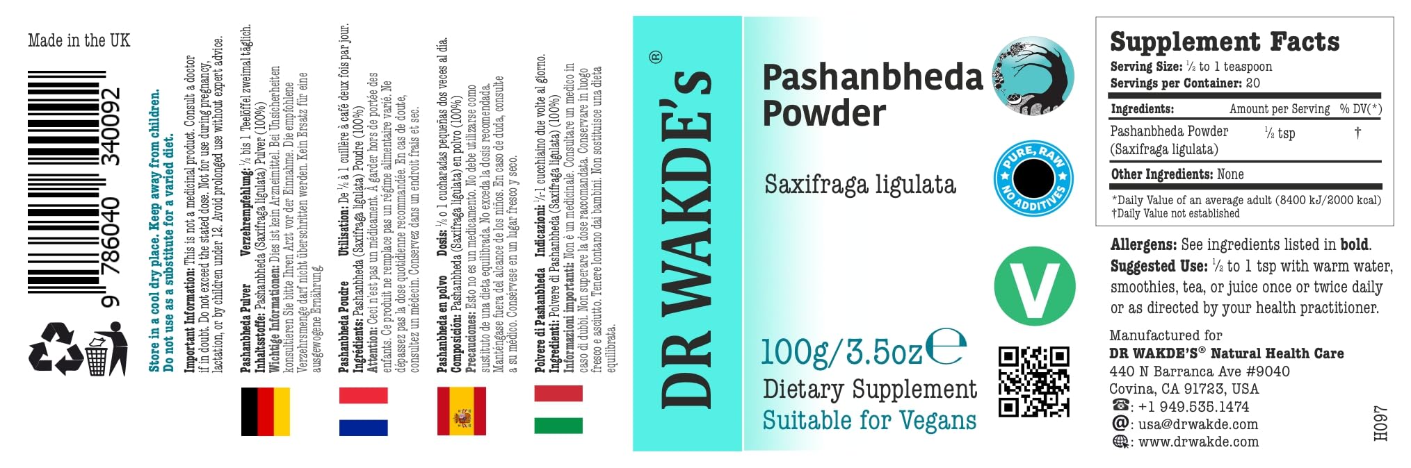 Versatile use of Pashanbheda powder