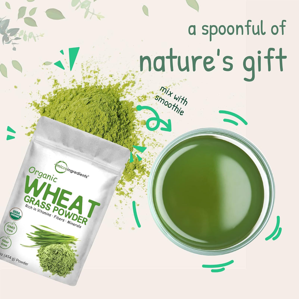 versatile wheatgrass powder for baking