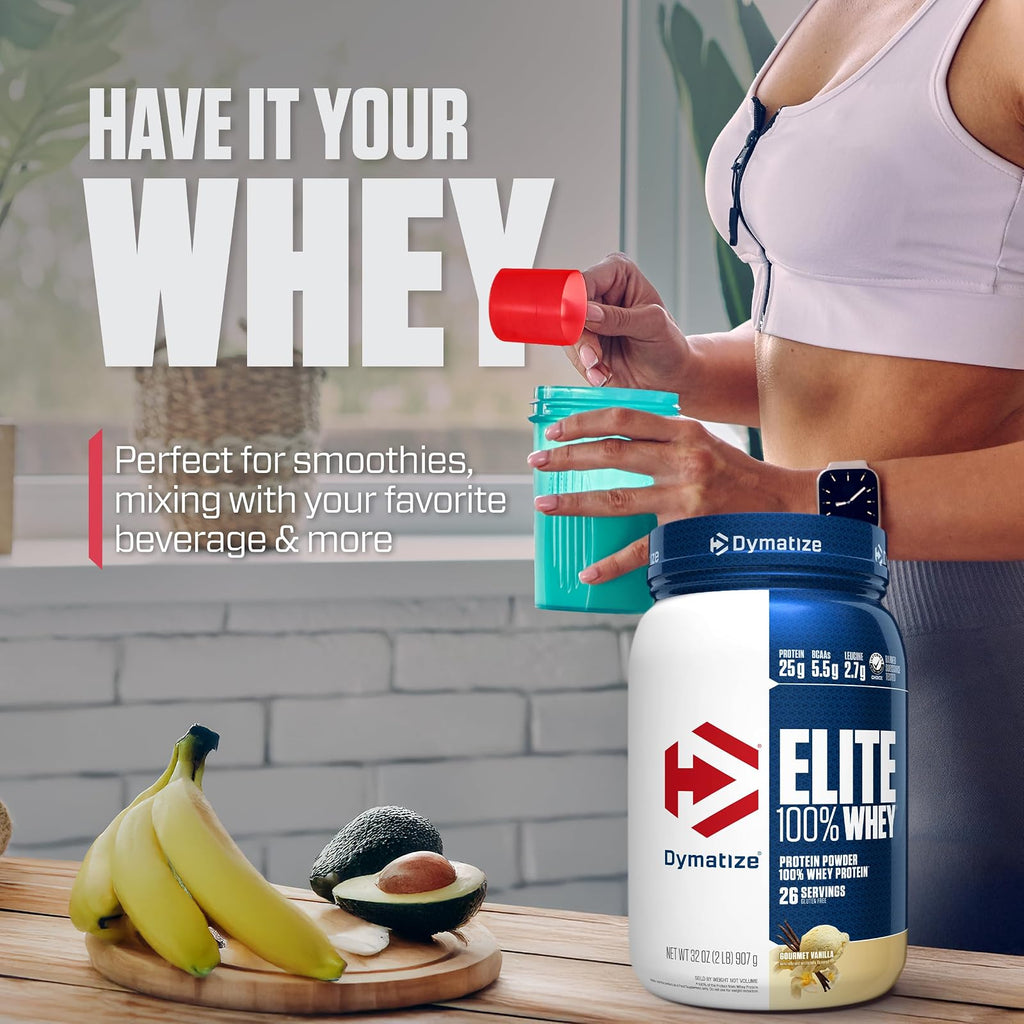 Versatile whey protein for baking recipes